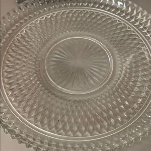 Indiana Glass | Dining | Nib Indiana Glass Crystal Hostess Plate | Poshmark